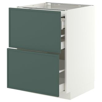 IKEA METOD / MAXIMERA Unterschr auszb Arbeitsfl/3 Schubl