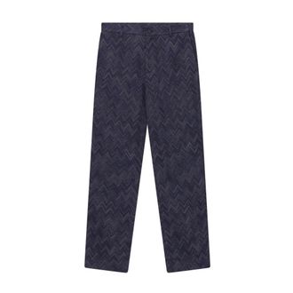Missoni Gerade Hose - - Trousers - Herren - Blau - M