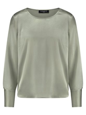 Fadenmeister Berlin Bluse zum Schlupfen Fadenmeister Berlin gr&uuml;n