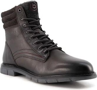 Bugatti Herren Schuhe grau Glattleder