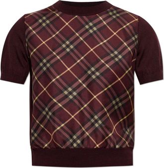 Burberry Sandrina T-Shirt - - Knitwear - Damen - Rot - S