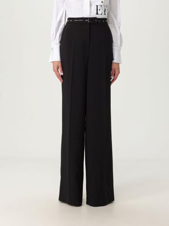 Elisabetta Franchi Pantalon ELISABETTA FRANCHI Femme couleur Noir