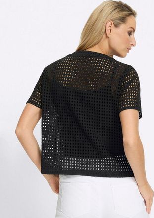 Heine Klassische Bluse Bluse Kurzarm