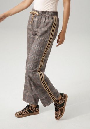 Aniston Schlupfhose mit gestreiftem Tape an den Seitenn&auml;hten