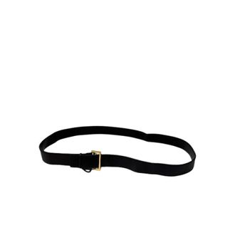Gucci Pre-owned Rectangular Buckle Belt - - Pre-owned - Damen - Schwarzk - ONE SIZE