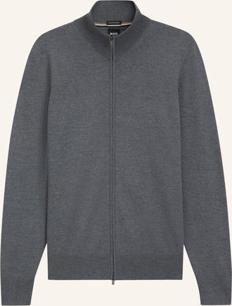 HUGO BOSS Strickjacke Balonso grau