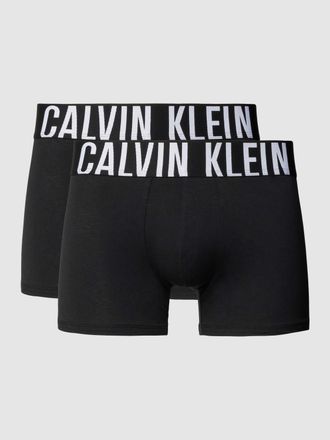 Calvin Klein Underwear Trunks mit Label-Bund im 3er-Pack