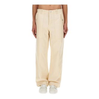 Maison Kitsun&eacute; Workwear Hose - - Trousers - Herren - Beige - W29