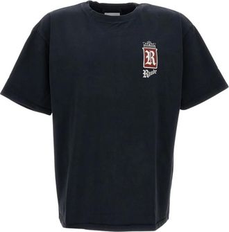 Rhude Homme, Tops, Noir, Taille: S Fumar 91 Tee