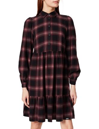 s.Oliver Damen 510.10.109.20.200.2103929 Kleid, Lila,34