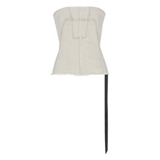 Rick Owens Femme, Tops, Gris, Taille: 40 FR Top