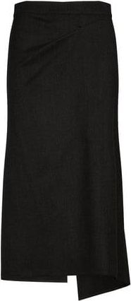 Victoria Beckham Jupe midi en laine