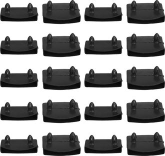 Soimiss Ersatz Lattenrost Endkappen aus Kunststoff Robustes Bettzubeh&ouml;r f&uuml;r Doppel und Einzel Lattenroste Einfache Montage f&uuml;r B&uuml;rost&uuml;hle und Lattenrahmen