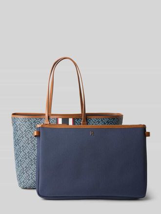Tommy Hilfiger Shopper in Leder-Optik