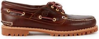 Timberland Chaussures bateau crant&eacute;es en cuir