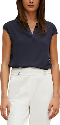 Comma Blusenshirt aus Viskosemix