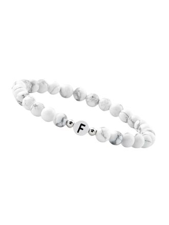 GOOD.designs Perlenarmband mit Buchstabe F