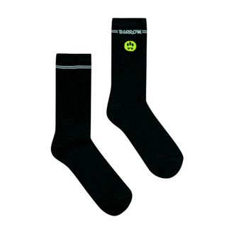 Barrow Gerippte Logo-Socken (2er-Set) - - Underwear - unisex - Schwarzk - ONE SIZE