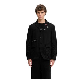 Undercover Sakko mit Einreiher - - Jackets - Herren - Schwarzk - M