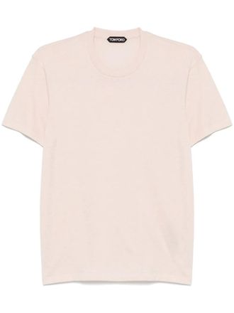 Tom Ford t-shirt à design chiné - Rose