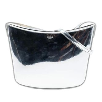 Celine Pre-owned Sac bandouli&egrave;re Croque - Femme - Pre-owned - Gris - Taille: ONE Size