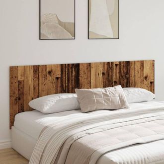 vidaXL Kopfteil Wandmontage Altholz-Optik 240x1,5x80 cm Holzwerkstoff Vidaxl