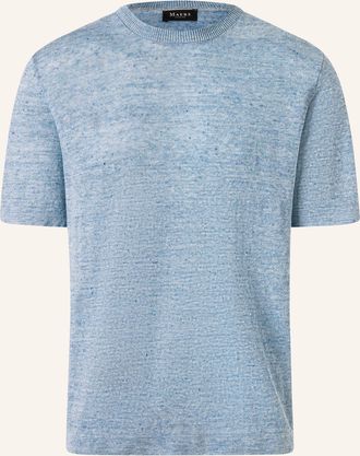 Maerz Maerz Muenchen Strickshirt Aus Leinen blau