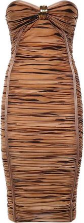 Elisabetta Franchi Robe De Cocktail - Camel