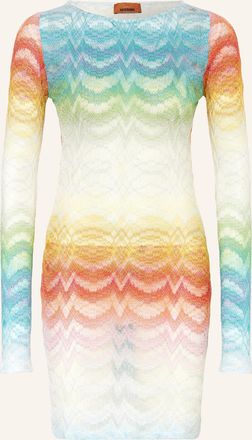 Missoni Strandkleid Mit Glitzergarn blau