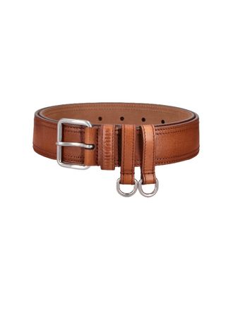 Miu Miu Leather Logo Belt