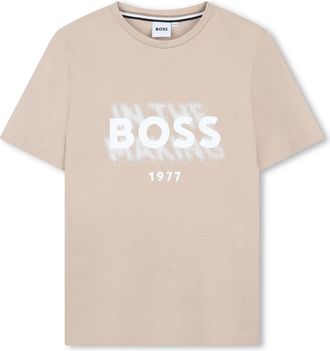 HUGO BOSS T-Shirt J52046 D Beige Regular Fit