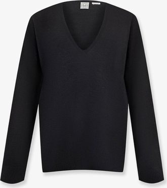 Toteme Lyocell and cashmere blend sweater - TOTEME - gender_Woman