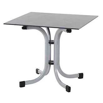 Siena Garden Klapptisch Sola 80x80cm silber