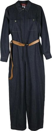 Max Mara Femme, Combinaisons et Ensembles, Bleu, Taille: 38 FR UFO Jumpsuit
