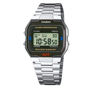 Casio Uhr Casio Vintage A163WA-1QES Silberfarben