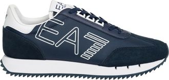 Emporio Armani Emporio Armani Ea7, Homme, Chaussures, Bleu, Taille: 41 1/3 EU Baskets &agrave; Lacets Multicolores