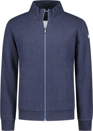 New Zealand Auckland Cotton Cardigan - - Sweatshirts & Hoodies - Herren - Blau - 3XL