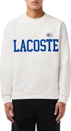 Lacoste Sweat-shirt en polaire pour homme, Flour, L