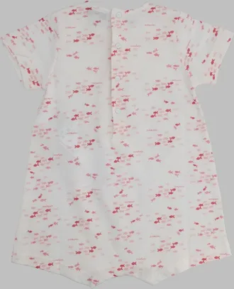 Emporio Armani Multicolor Cotton Romper - Multicolor