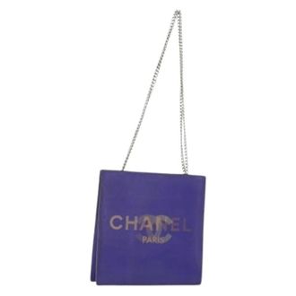 Chanel Pre-owned Vintage Nylon Shoulder Bag - Femme - Pre-owned - Violet - Taille: ONE Size