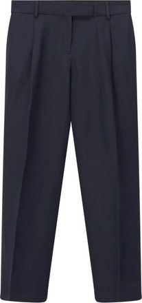Fabiana Filippi Femme, Pantalons, Bleu, Taille: 38 FR Pantalon Droit