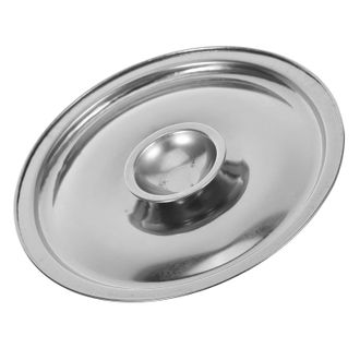 Hemobllo Topfdeckel aus Edelstahl 12cm Ersatzdeckel f&uuml;r &Ouml;lt&ouml;pfe und Gew&uuml;rzt&ouml;pfe Vielseitig f&uuml;r Kochen und K&uuml;che