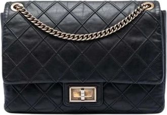 Chanel Sac bandouli&egrave;re vintage doccasion - Femme - Pre-owned - Noir - Taille: ONE Size
