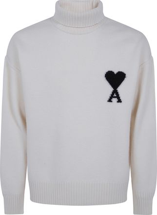 Ami Sweater Funnel Neck Quota Ami De Coeur