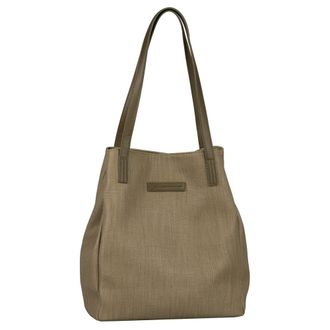 Tom Tailor Denim TOM TAILOR, ARONA SUMMER, Damen, Shopper ohne Reisverschluss, L, Khaki