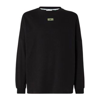 GCDS Gcds, Homme, Tops, Noir, Taille: XL T-shirt &agrave; manches longues avec logo