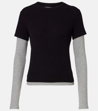 Velvet Longsleeve Bronson aus Baumwolle