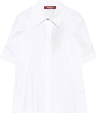 Max Mara Femme, Blouses et Chemises, Blanc, Taille: 40 FR Shirt