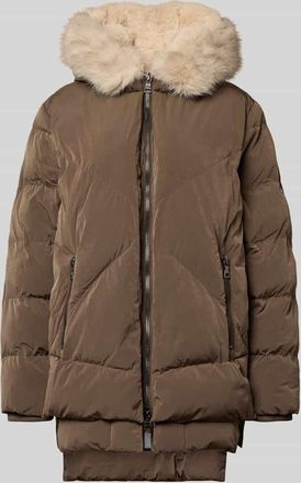 BLONDE No.8 Steppjacke mit Kunstfellbesatz Modell SNOW
