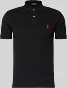 Polo Ralph Lauren Slim Fit Poloshirt mit Logo-Stitching